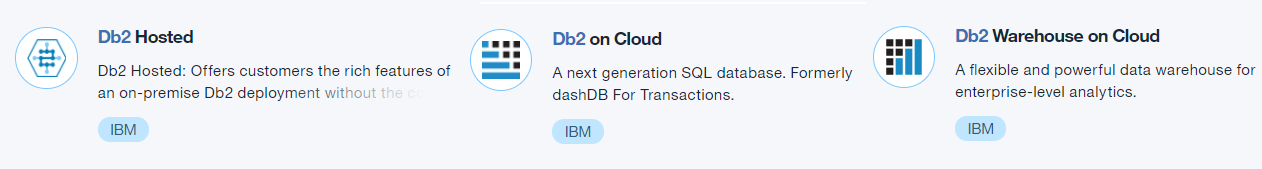 DB2 Bluemix flavors; limitless possibilities